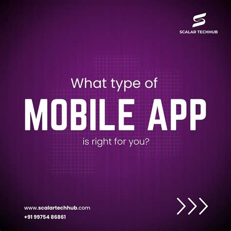 Scalar Techhub On Linkedin Mobileappdevelopment Apptypes Techsolutions Digitalstrategy