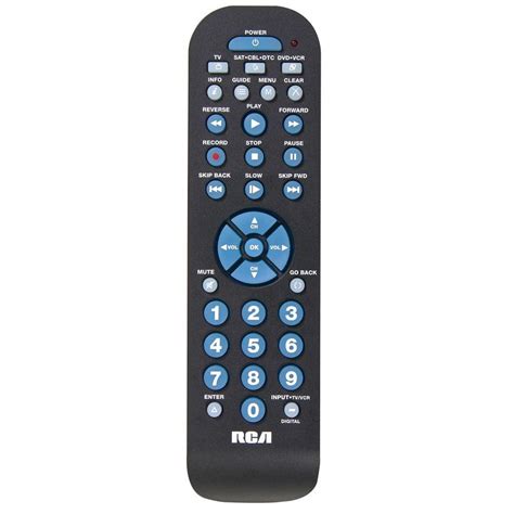 RCA Device Universal Remote Control RCR Z The Home Depot