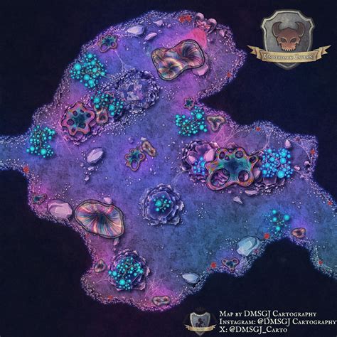 Underdark Cavern Inkarnate Create Fantasy Maps Online
