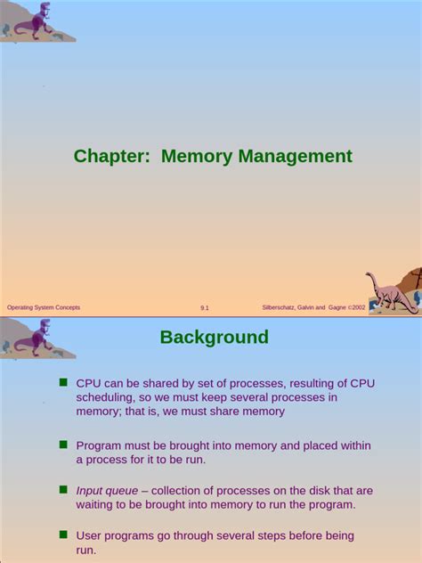 Ch5 Os Memory Management Computer Science Pdf Computer