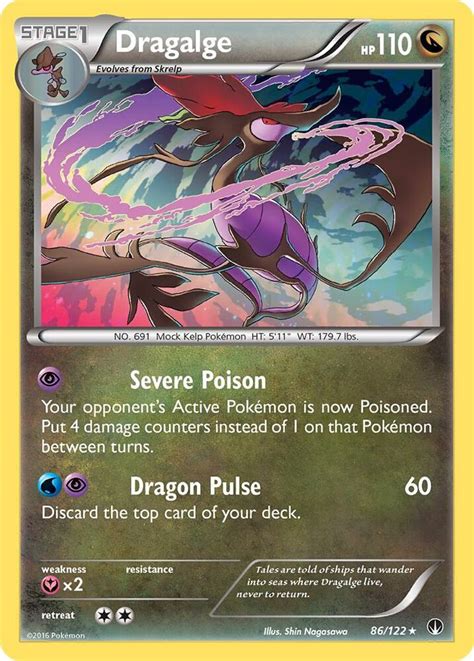 Dragalge Xy Breakpoint Pokemon
