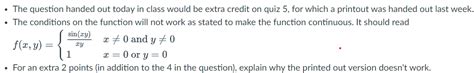Solved Show That The Following Function Is Continuous