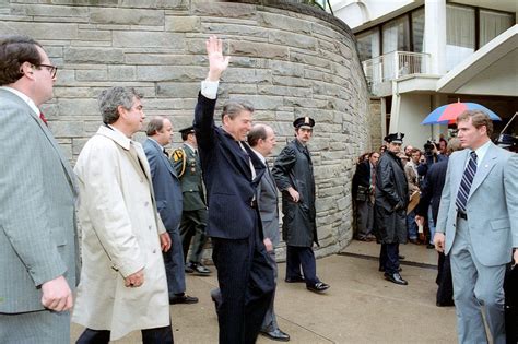 Here Are The Top News Clips From President Reagans Attempted