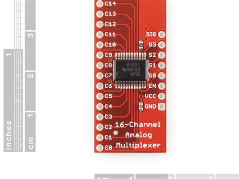 Sparkfun Analogdigital Mux Breakout Cd74hc4067 Kiwi Electronics