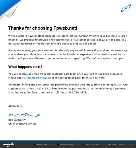 2011 Email Template