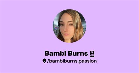 Bambi Burns 💋 Find Bambi Burns 💋 Onlyfans Linktree