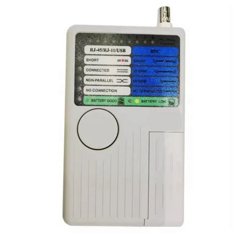 Led 4 In 1 Network Cable Tester For Rj11 Rj45 Usb Bnc Wire Testing For