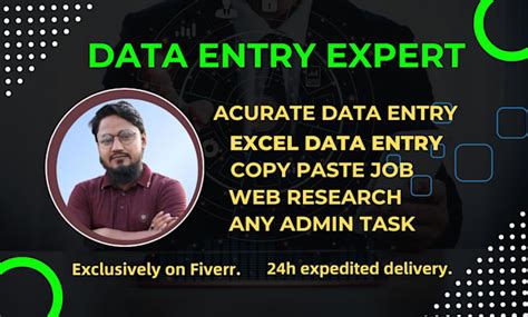 Do Accurate Data Entry Web Research Excel Data Entry Work And Copy Paste Job By Dataentryrazu