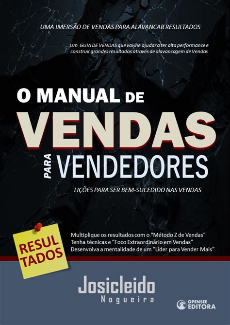 Livro O Manual De Vendas Para Vendedores