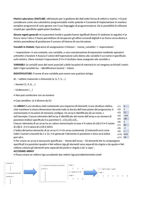 Fondamenti Di Informatica Docsity