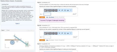 Solved Acceleration Of A Find The Acceleration Of A At Chegg Com