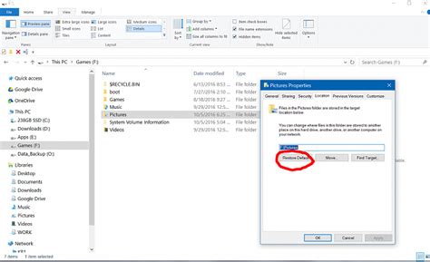 onedrive has corrupted my folder locations windows 10 forums