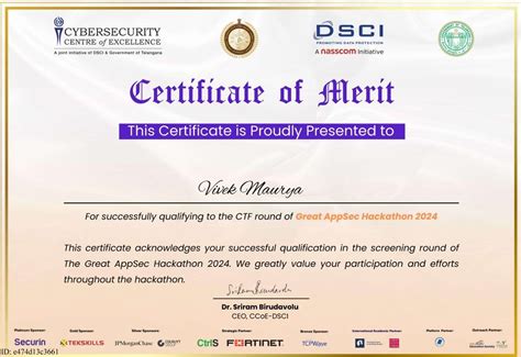 Vivek Maurya On Linkedin Hackathon Appsec Ctf Cybersecurity Learningjourney…