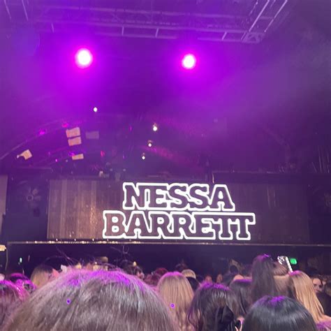 Nessa Barrett Concert And Tour History Updated For 2023 Concert Archives