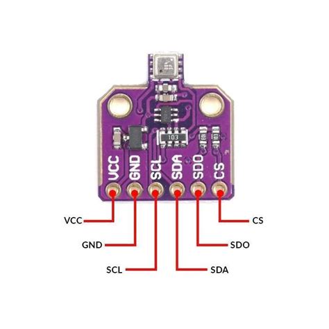 Buy Bme680 Digital Humidity Temperature Pressure High Altitude Sensor