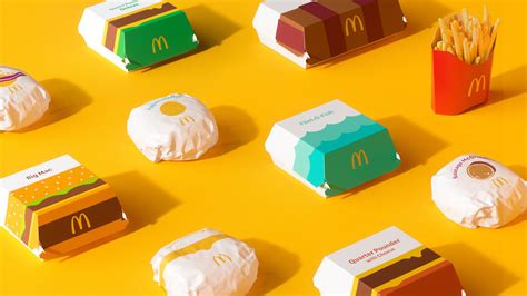 Mcdonalds Packaging Designed To Reflect Brands Playful Point Of View