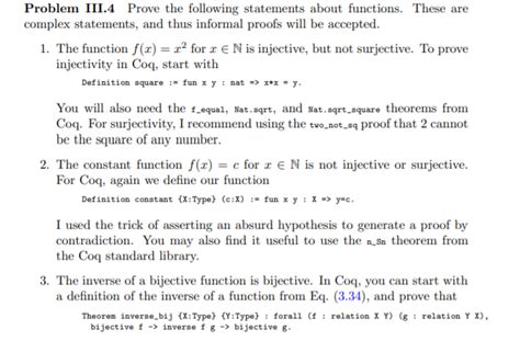 problem iii 4 prove the following statements about
