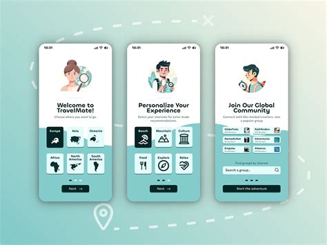 Onboarding Uxui Design On Behance