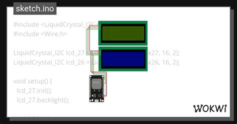Multiply Lcd Wokwi Esp32 Stm32 Arduino Simulator
