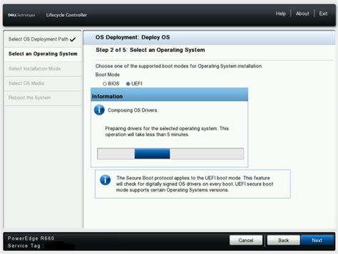 Lifecycle Controller OS Deployment On Dell Server