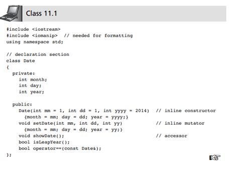 Solved Program A Create An Operator Function For The Date Class