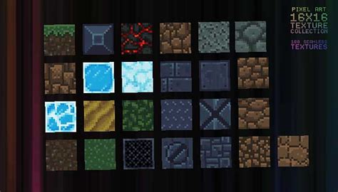 16x16 Pixel Art Collection Thegameassetsmine