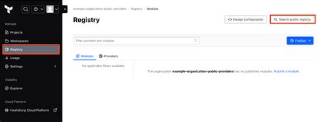 public providers in terraform cloud enterprise private registry