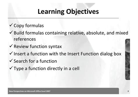 Solution Ms Excel Tutorial Working With Formulas And Functions Studypool