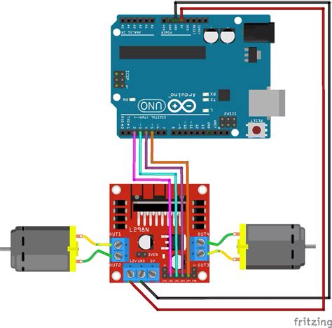 Arduino Yellow Motor Control Awhs Principles Of Technology