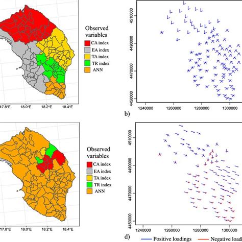 Maps Of The Winning Variables On The Left And Multivariate Glyphs On