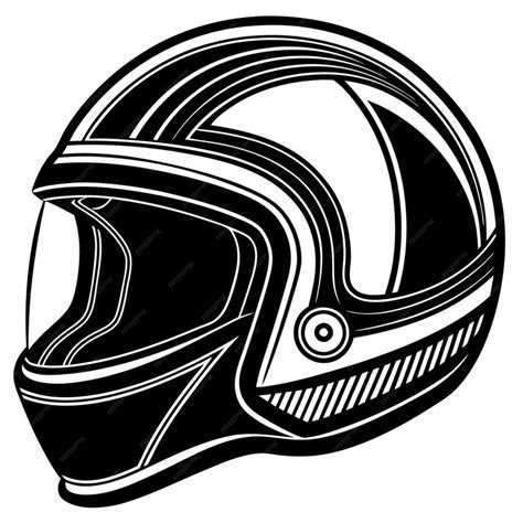 Premium Vector Safety Helmet Silhouette Vector
