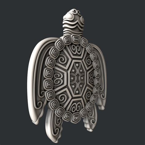 D STL Models For CNC Router Turtle Etsy