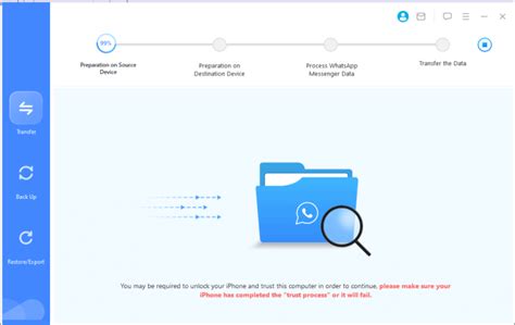 如何将 Whatsapp 从华为android转移到 Iphone
