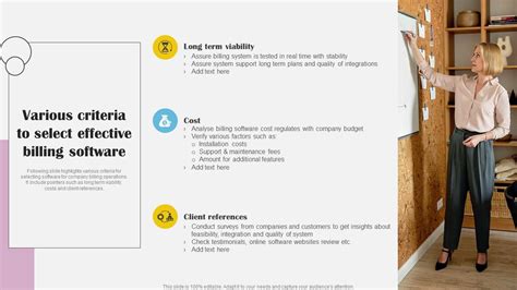 Various Criteria To Select Effective Billing Implementing Billing
