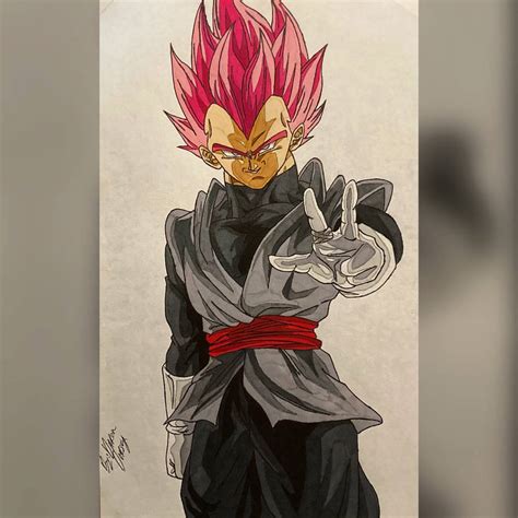 Super Saiyan Rose Vegeta By Daron1114 On Deviantart