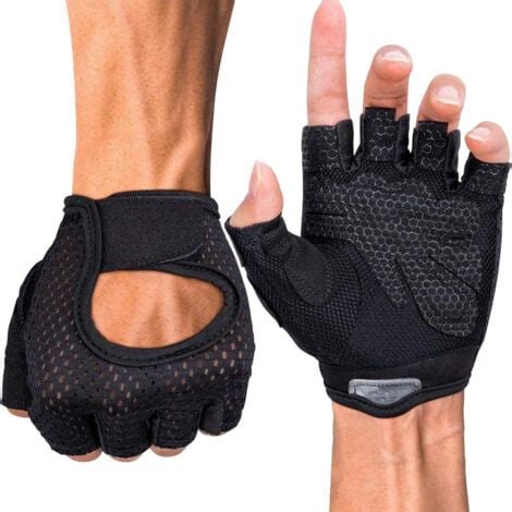 Gants De Sport Demi Doigts Unisexe Antidérapants Et Résistants à Lusure Adaptés à L