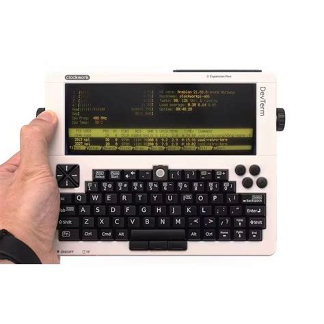 DevTerm Is An Open Source Portable Terminal With Modular And Retro