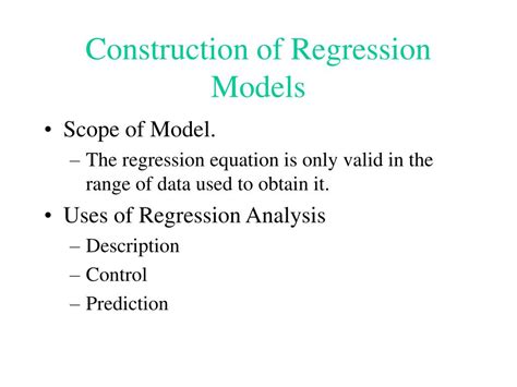 Ppt Linear Regression With One Predictor Variable Powerpoint