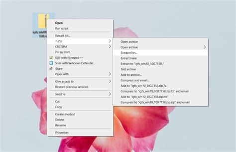 How To Choose Where To Extract An Archive On Windows 10