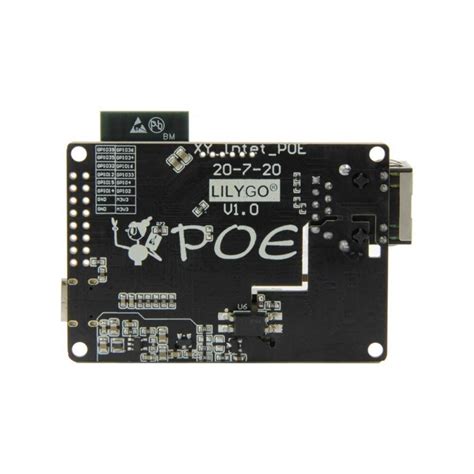 Lilygo Ttgo T Internet Poe Esp32 Módulo De Download Opencircuit