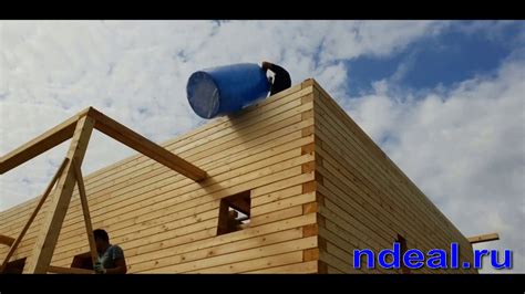 подключение скважины с накопительной емкостью - YouTube