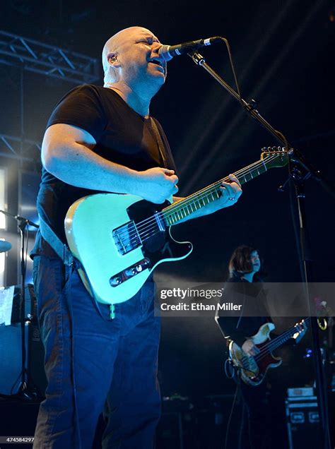 Singerguitarist Black Francis Of The Band Pixies Performs With News