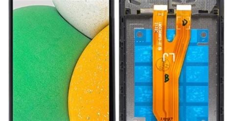 Samsung Galaxy A03 Core A032 6 5 Black Original Touch Display With Frame