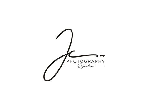 Letter JC Signature Logo Template Vector 11328362 Vector Art At Vecteezy