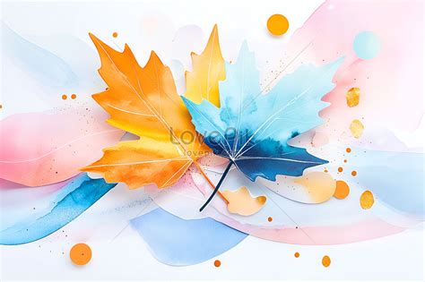단풍잎 그림 그리기 일러스트 무료 다운로드 Lovepik