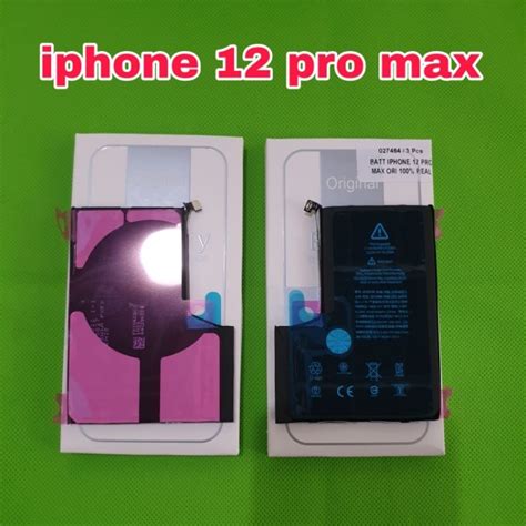 Jual Batre Batu Baterai Iphone Pro Max Ori Shopee Indonesia