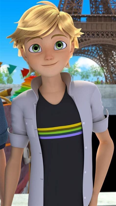 Pin Af Rose På Cat Noir Adrien Agreste