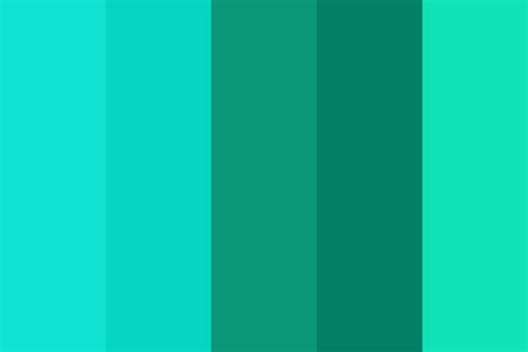 So Bluish Cyan Color Palette