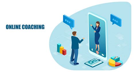 스마트 폰에서 화상 통화 응용 프로그램을 통해 전문가에 의해 교육받는 사업가 등측투영법에 대한 스톡 벡터 아트 및 기타 이미지