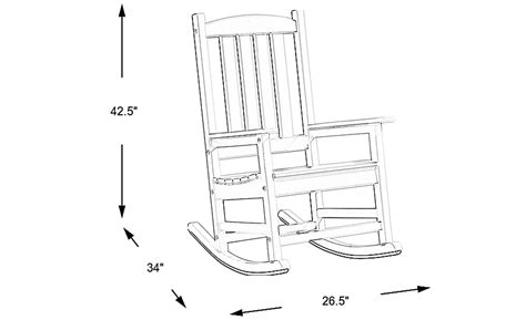 Brocky White Colors White Synthetic Fabric Outdoor Rocking Rocker